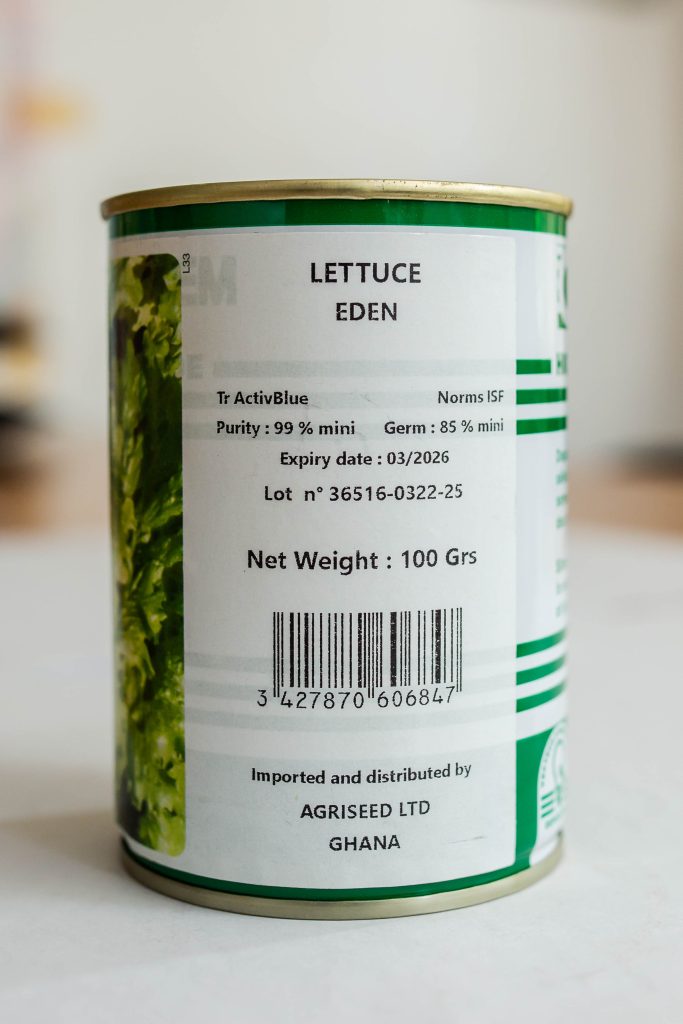 Lettuce Eden - 100g - Meridian Seeds and Nursery Ltd.