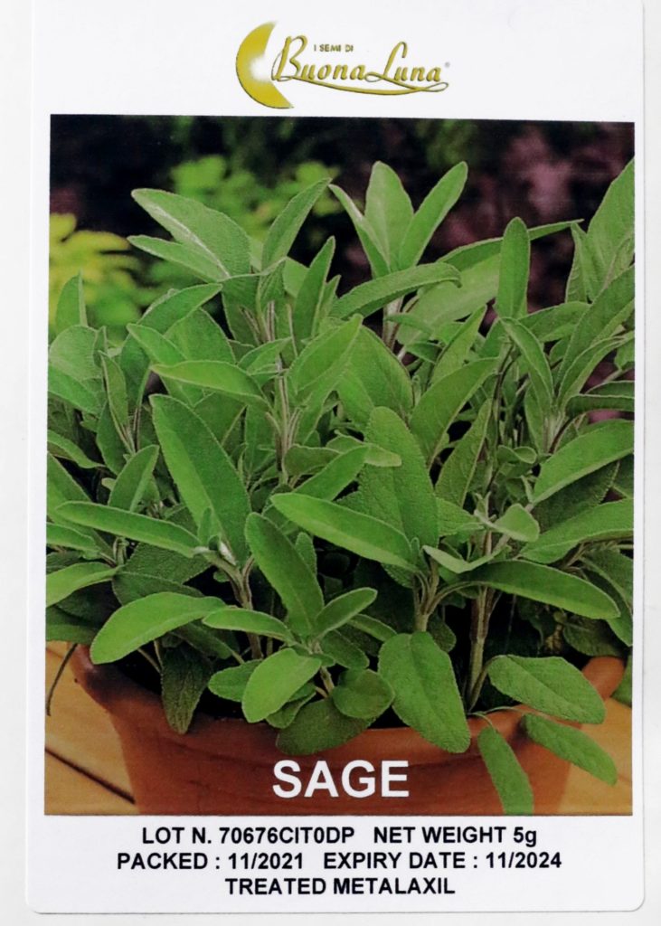 Sage - 5g - Meridian Seeds and Nursery Ltd.